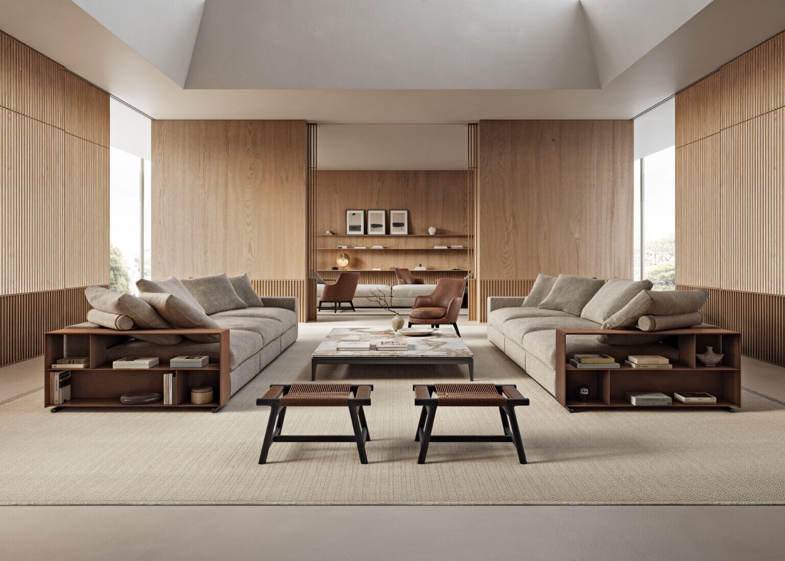 Ground Control: Flexform's Groundpiece Sofa Marks 25 Years of Refined ...